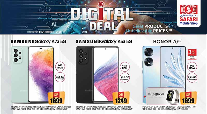 Safari Hyper Digital Deals and More 03-01 | Qatar i Discounts